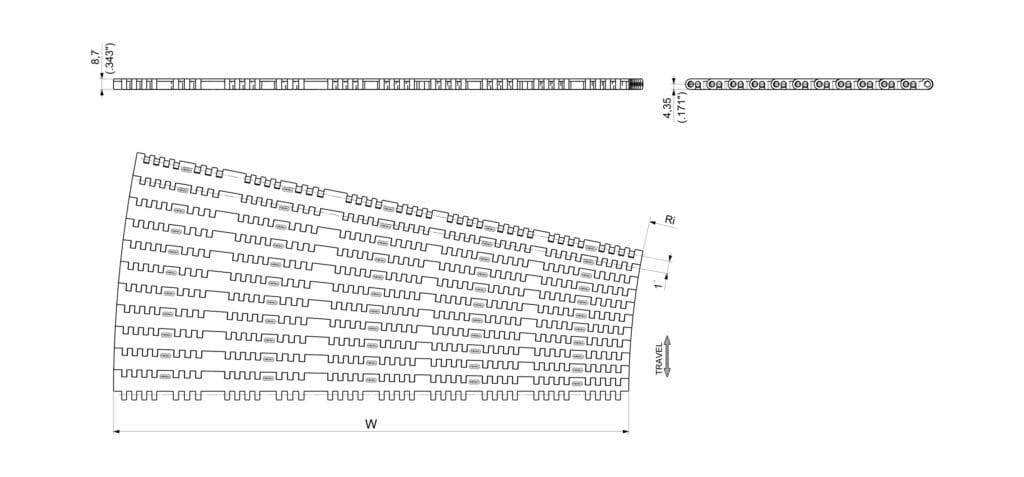 Tynic | Regina Modular Belts: 4650 Series